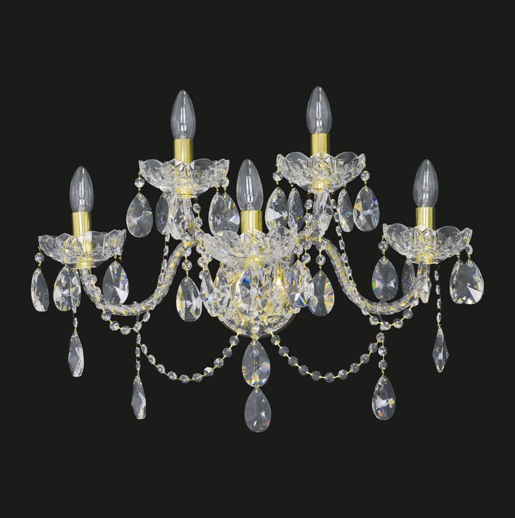 Portail 5 Gold/Silver Wall Light | Luxury Lighting Boutique