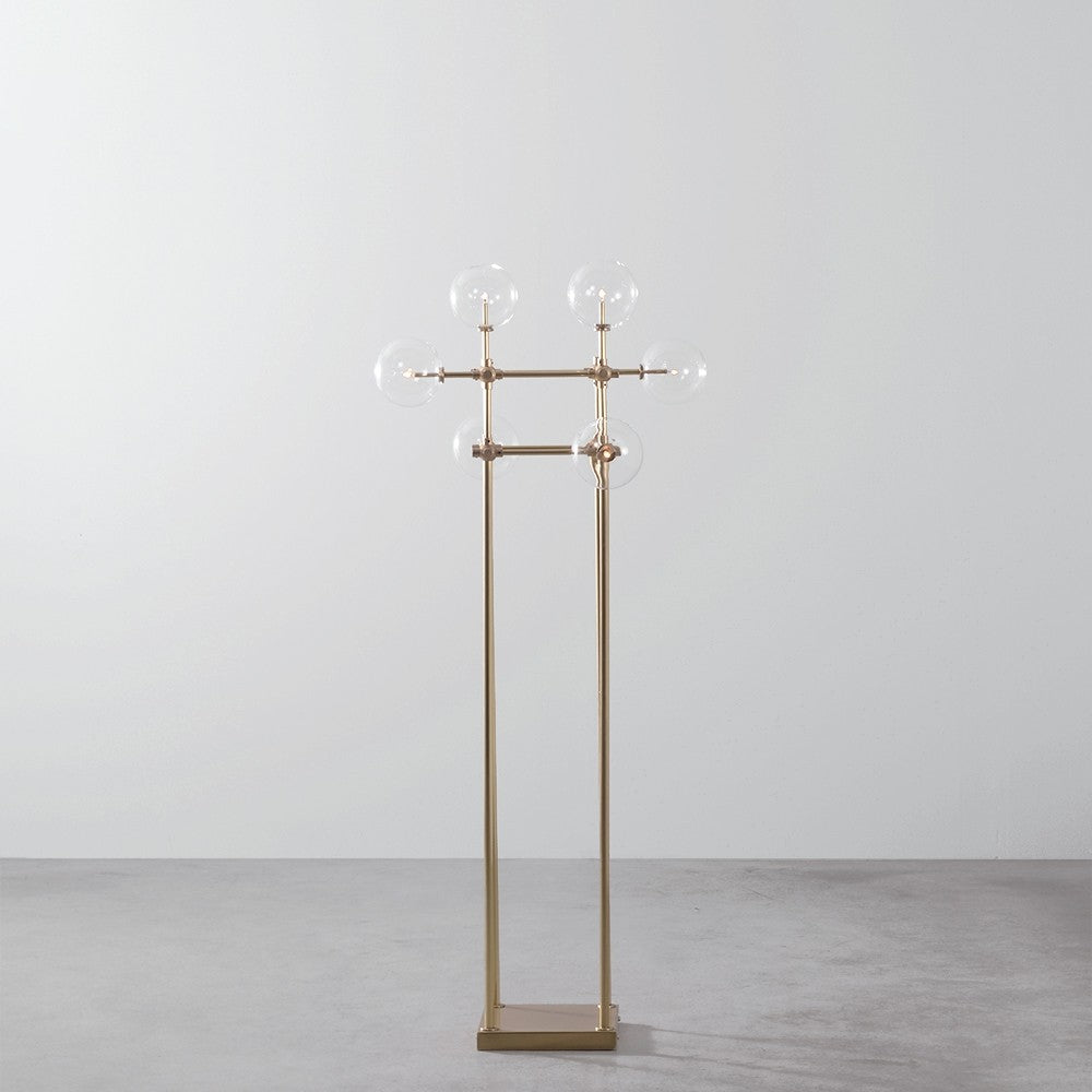Soap Brass Floor Lamp - Stylish Lighting for Any Space